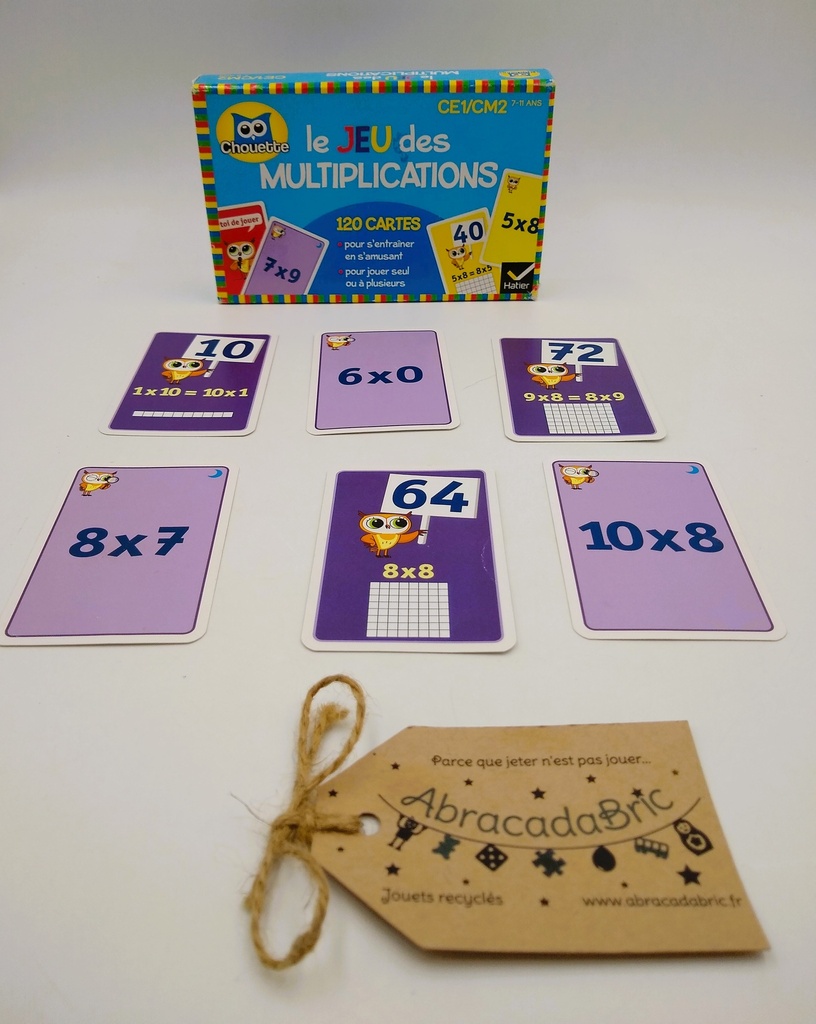 Le jeu des multiplications - HATiER | Abracadabric