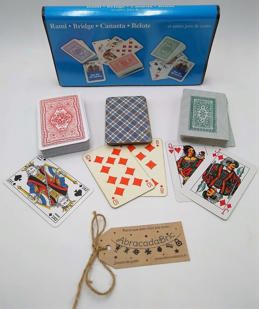 Kit "multi-jeux" de cartes | Abracadabric