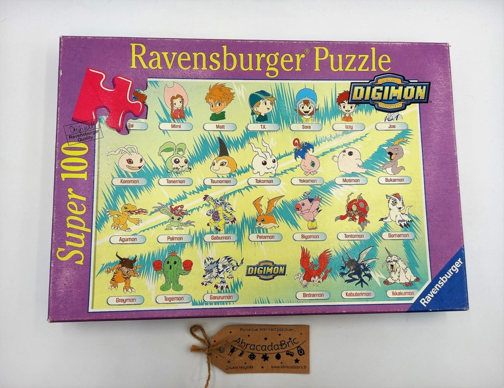 Puzzle Digimon 100p - RAVENSBURGER | Abracadabric
