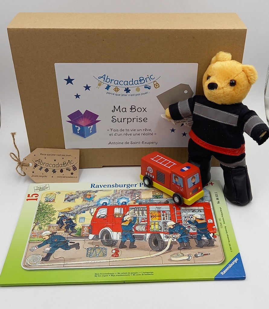 BOX surprise pompier | Abracadabric