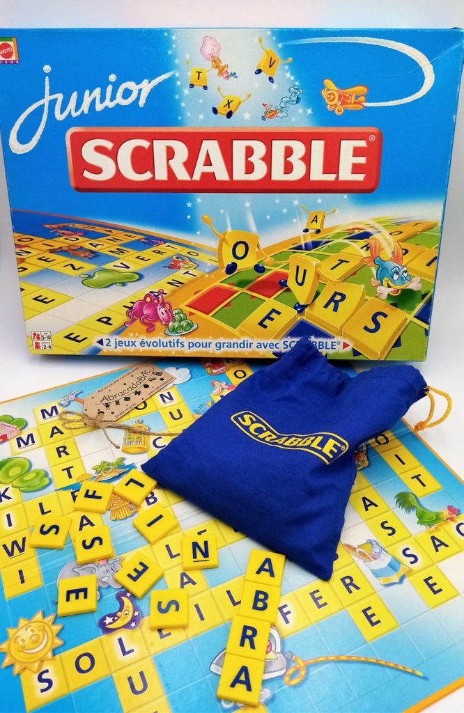 Scrabble junior - MATTEL | Abracadabric