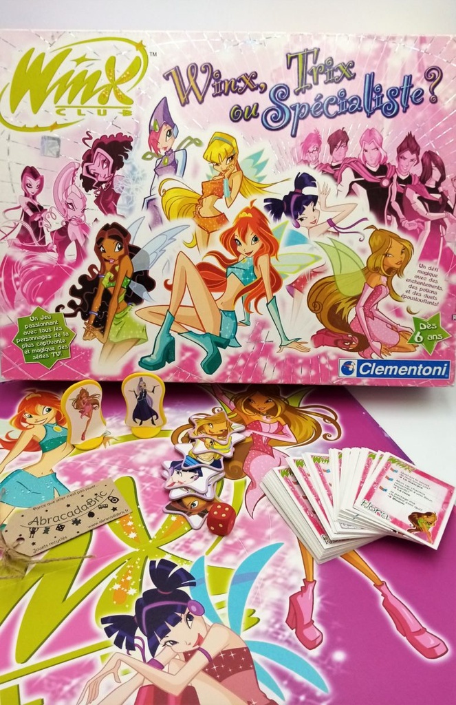 Jeu Winx, Trix ou Spécialiste - CLEMENTONi | Abracadabric