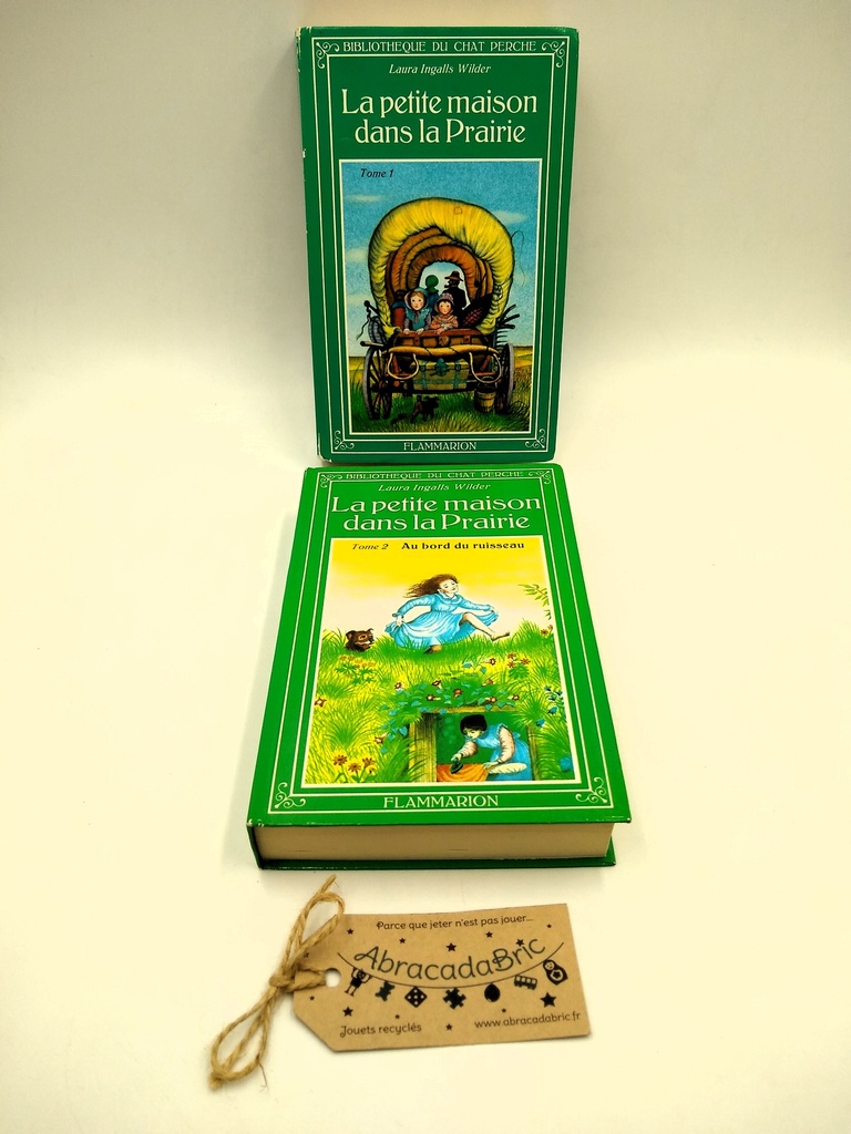 "La maison dans la petite prairie" x2 vintage FLAMMARiON | Abracadabric