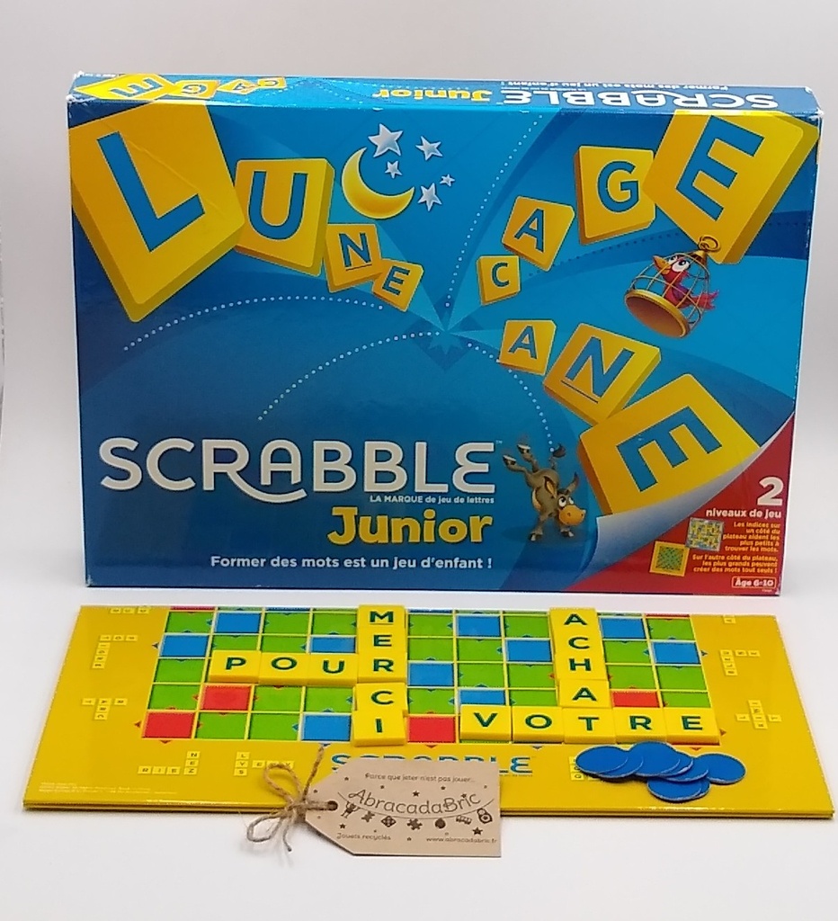 Scrabble junior nouvelle version - MATTEL | Abracadabric