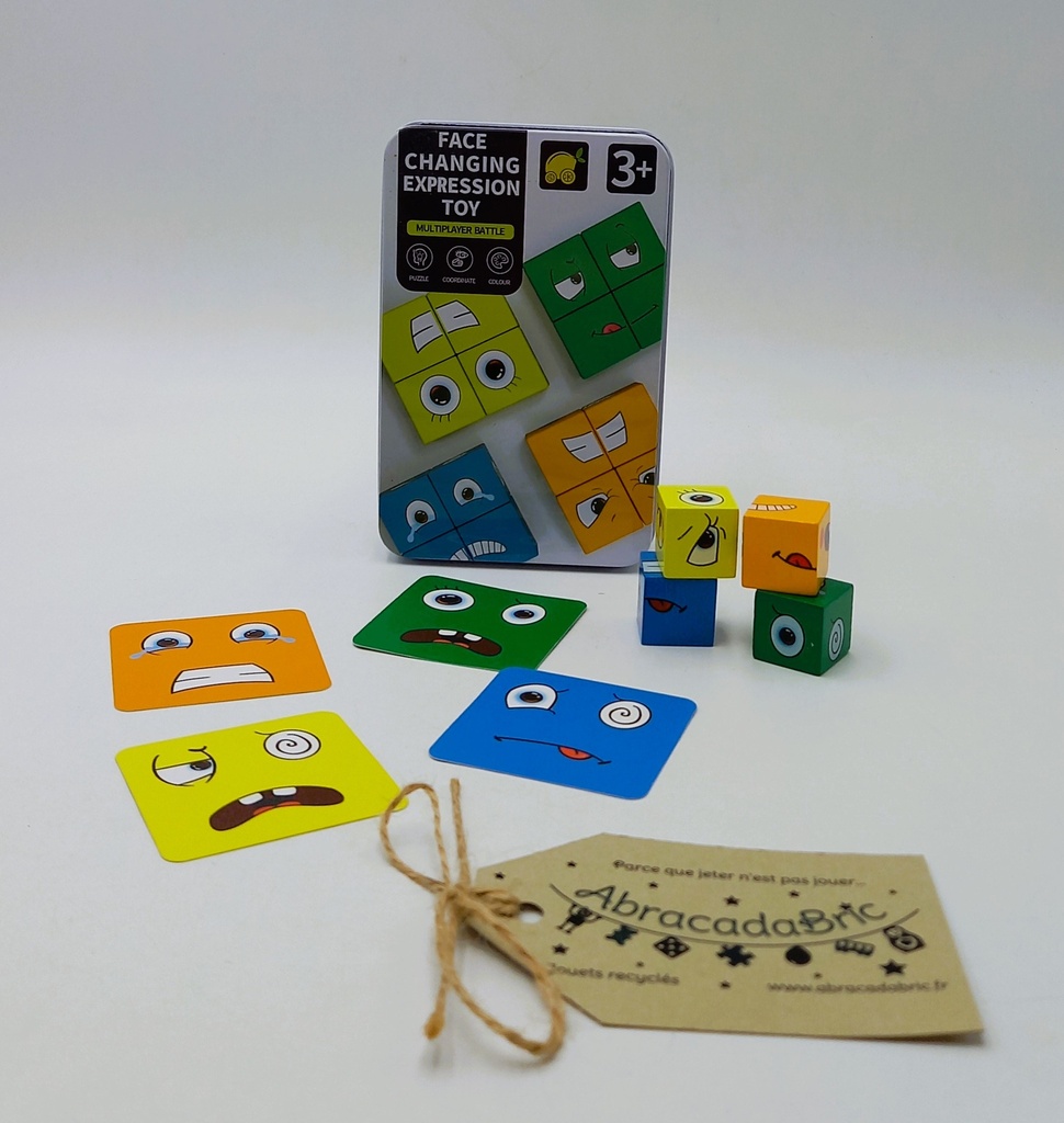 Face changing expression toy - MENG MENG DA | Abracadabric